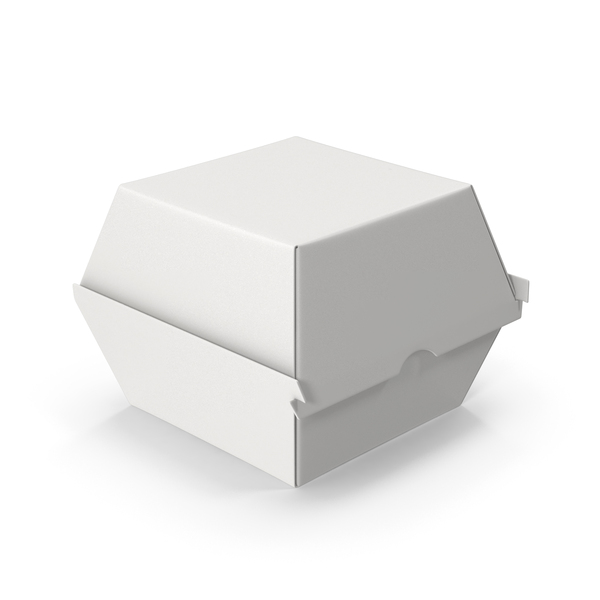 White Burger Box, Pack of 1
